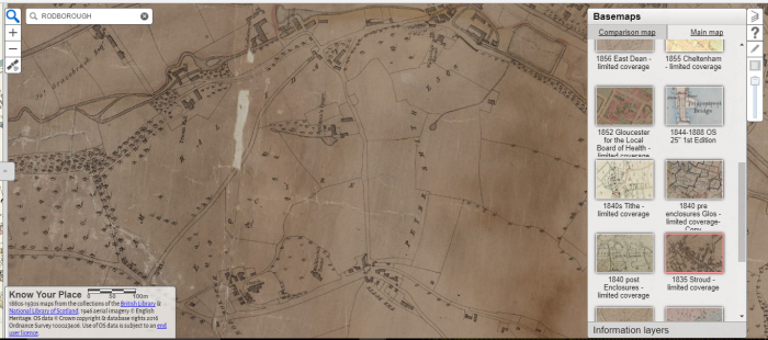 Do you love old maps? – Remembering Rodborough